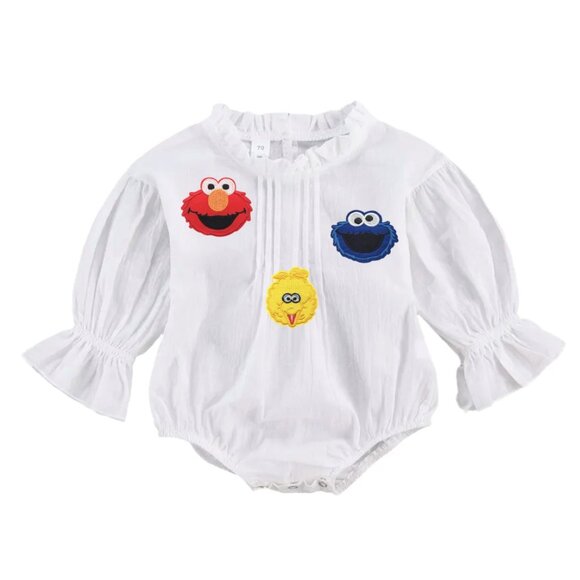 boutique | One Pieces | Sesame Street Dress Elmo Outfit Clothes Cookie ...